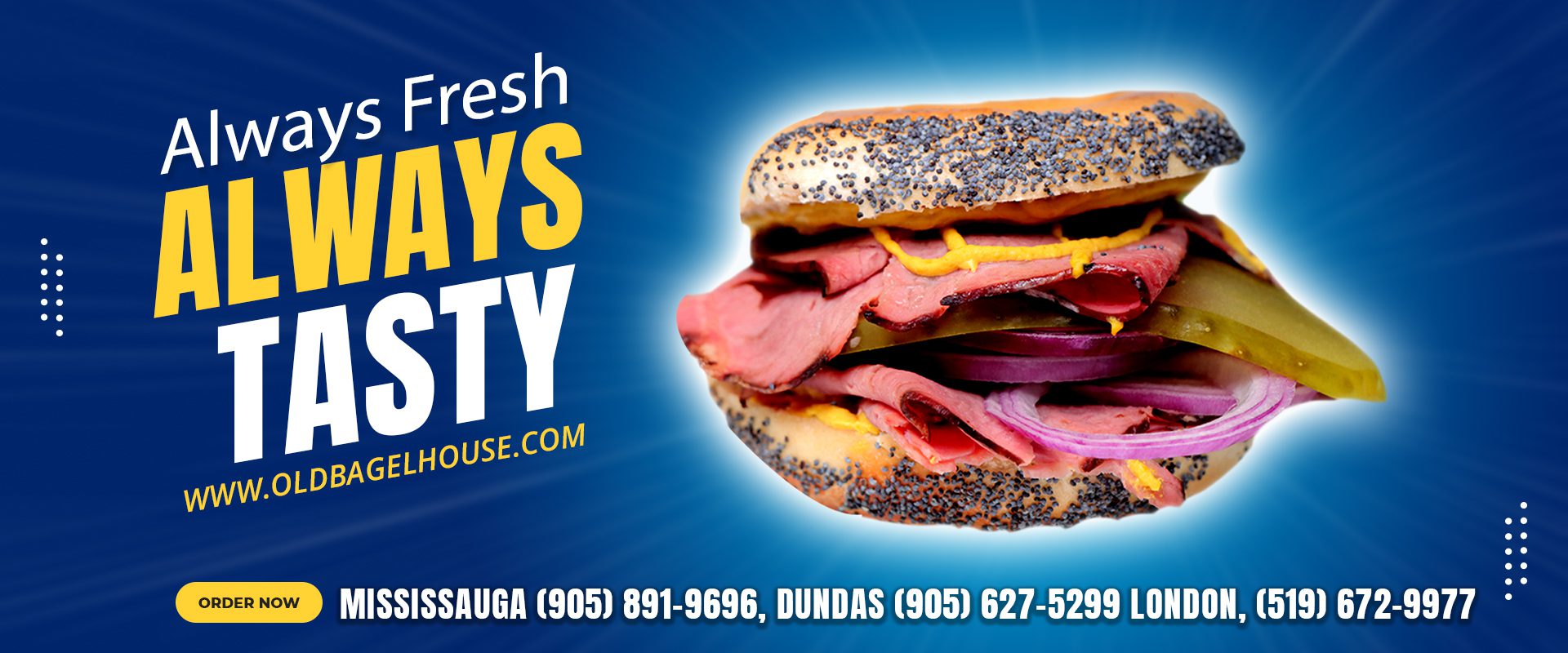 Old Bagel House | Fresh Ingredient, Tasty Meals, Delicious homemade Bagels